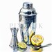 Watercolor Cocktail Shaker Clipart | Beverage Illustration (digital ...