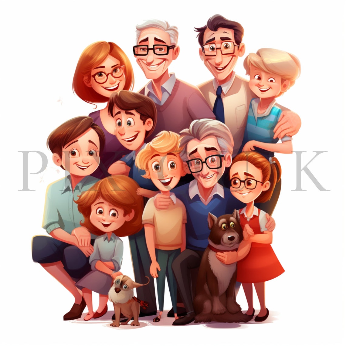 Family Clipart 10 High Quality Jpgs Family Clip Art Parents Clipart Family Portrait Clipart ...