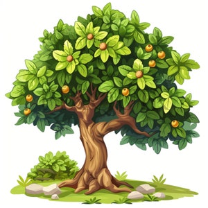 Chestnut Vector | 10 High Quality Jpgs | Chestnut Tree Clipart | Tree ...