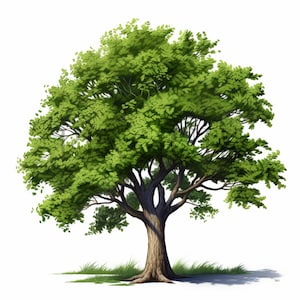 Ash Trees Clipart | 10 High Quality Jpgs | Botanical Art | Ash Tree ...