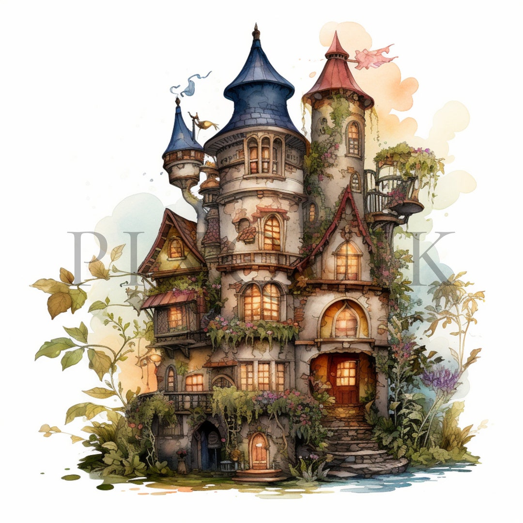 Magic School Clipart | 10 High Quality Jpgs | Digital Download | Witchy ...