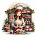 Christmas Baking Clipart | 10 High Quality Jpg's | Digital Download ...