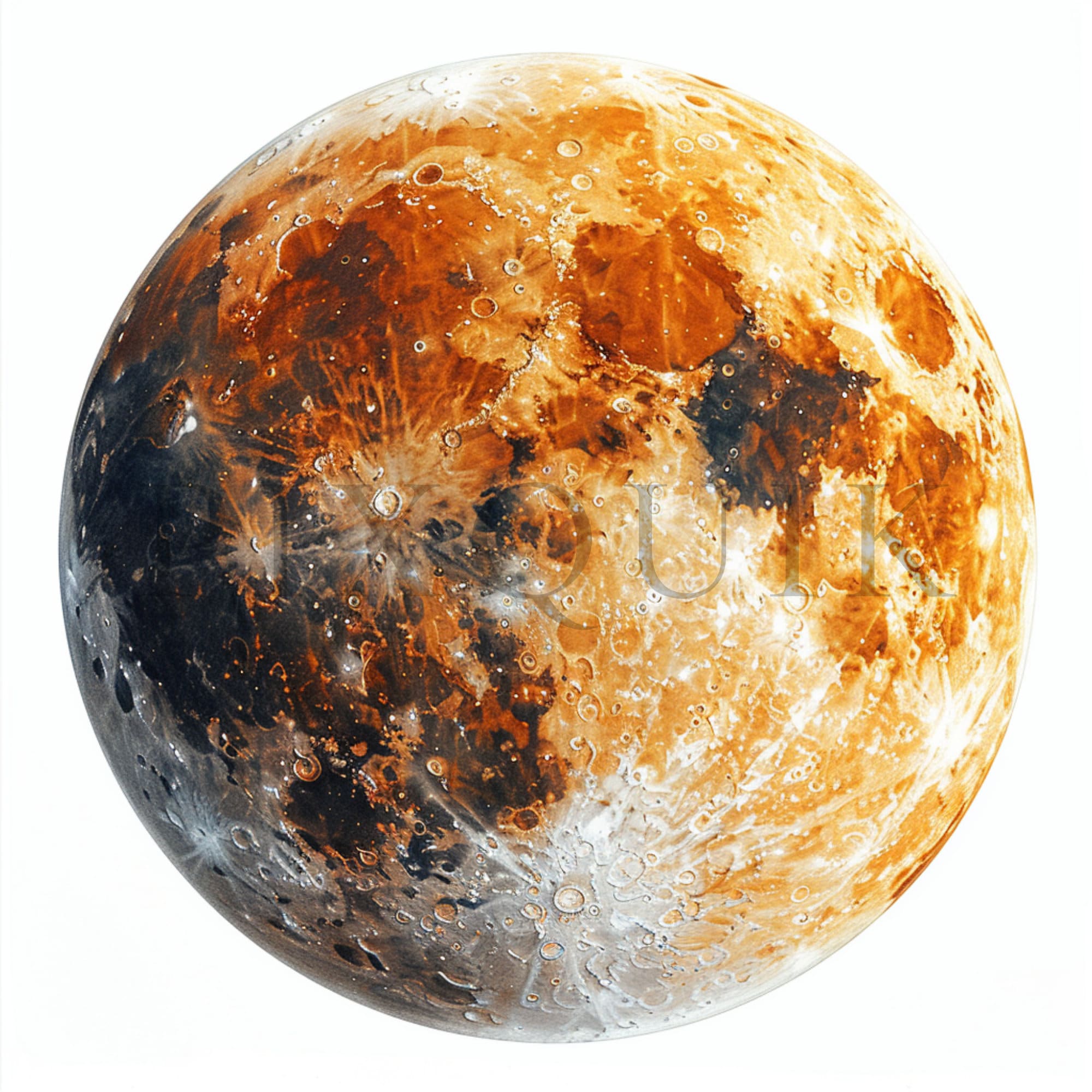 Watercolor Venus Clipart | Solar System Planet Jpgs (digital Download ...