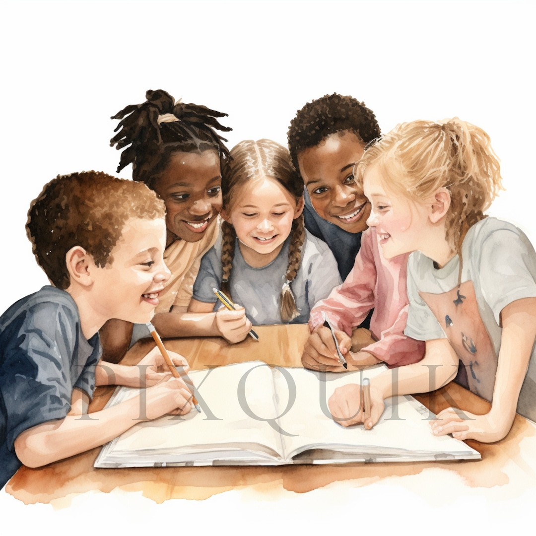 Student Clipart | 10 High Quality Jpgs | Digital Download | Educational ...