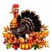 Turkey Clipart | Fall Animal | 10 High Quality JPG | Autumn | Thanks ...