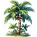 Palm Tree Clipart 10 High Quality Jpgs Coconut Trees Clipart Holiday ...
