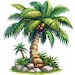 Palm Tree Clipart 10 High Quality Jpgs Coconut Trees Clipart Holiday ...