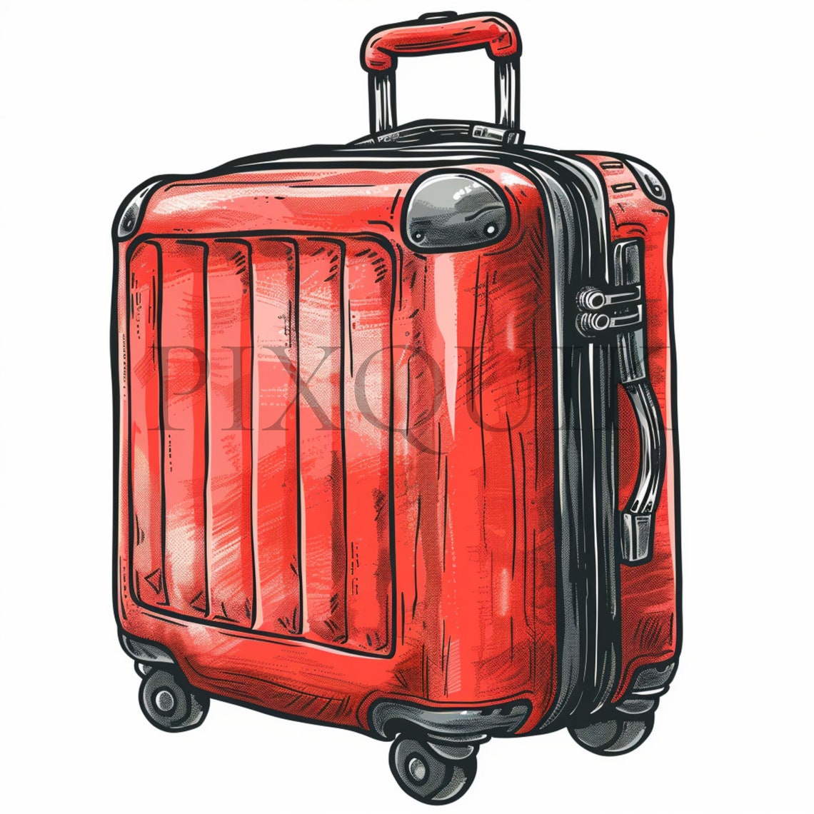 Luggage Clipart Travel Clipart Suitcase Clipart 10 High Quality JPG ...
