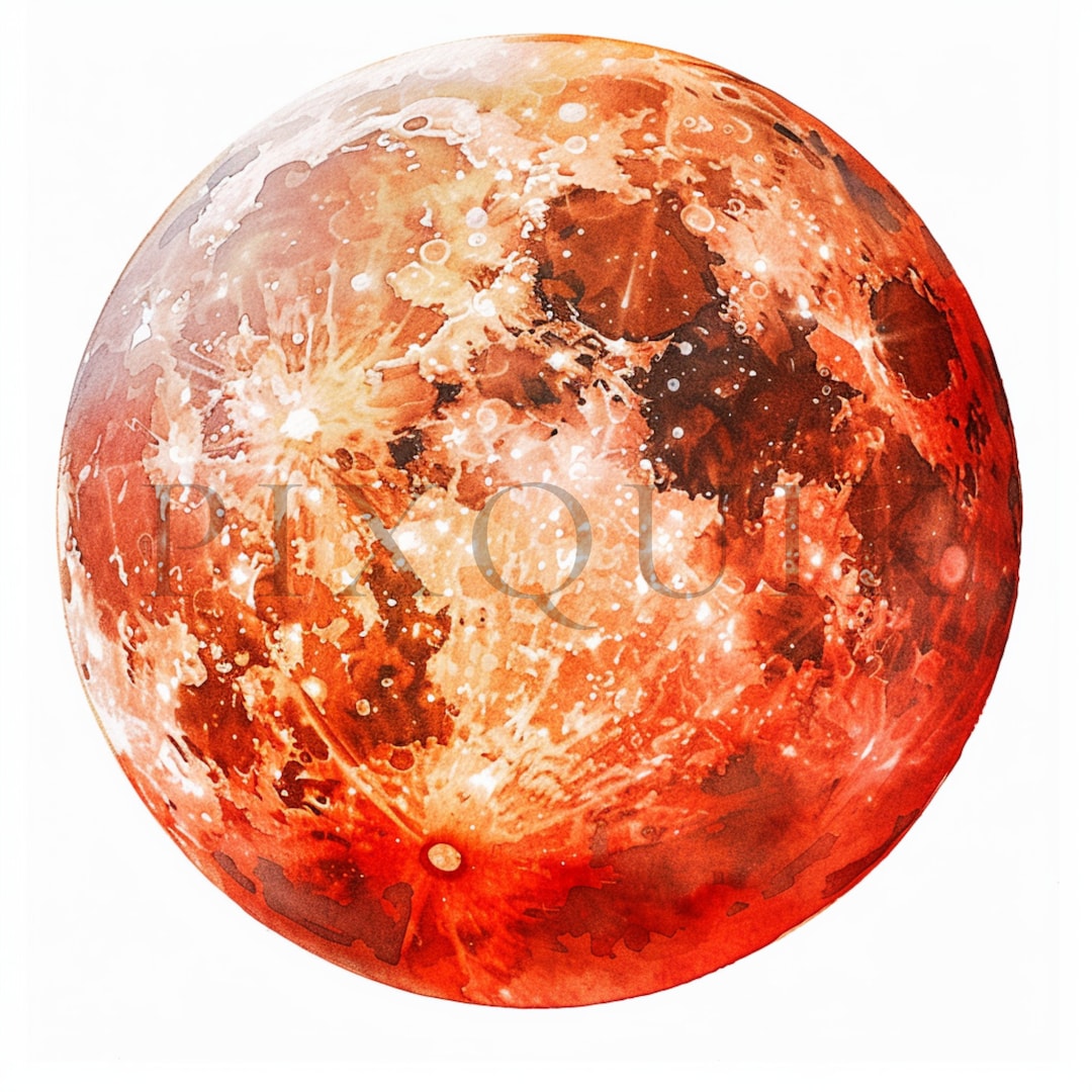 Mars Clipart | 10 High Quality Jpgs | Instant Digital Download | Mars ...
