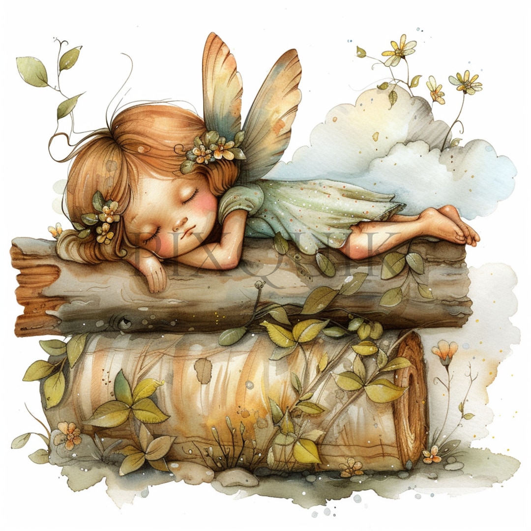 Fairy Clipart | 10 High Quality Jpgs | Watercolor Fairy Clipart | Fairy ...