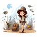 Explore Clipart | Explorer Clipart | Watercolor Explorer Clipart | 10 ...