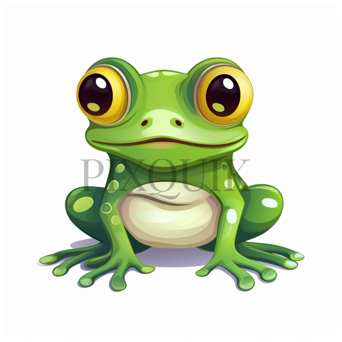 Watercolor Frog Clipart - 10 High-quality Jpgs | Frog Clip Art ...