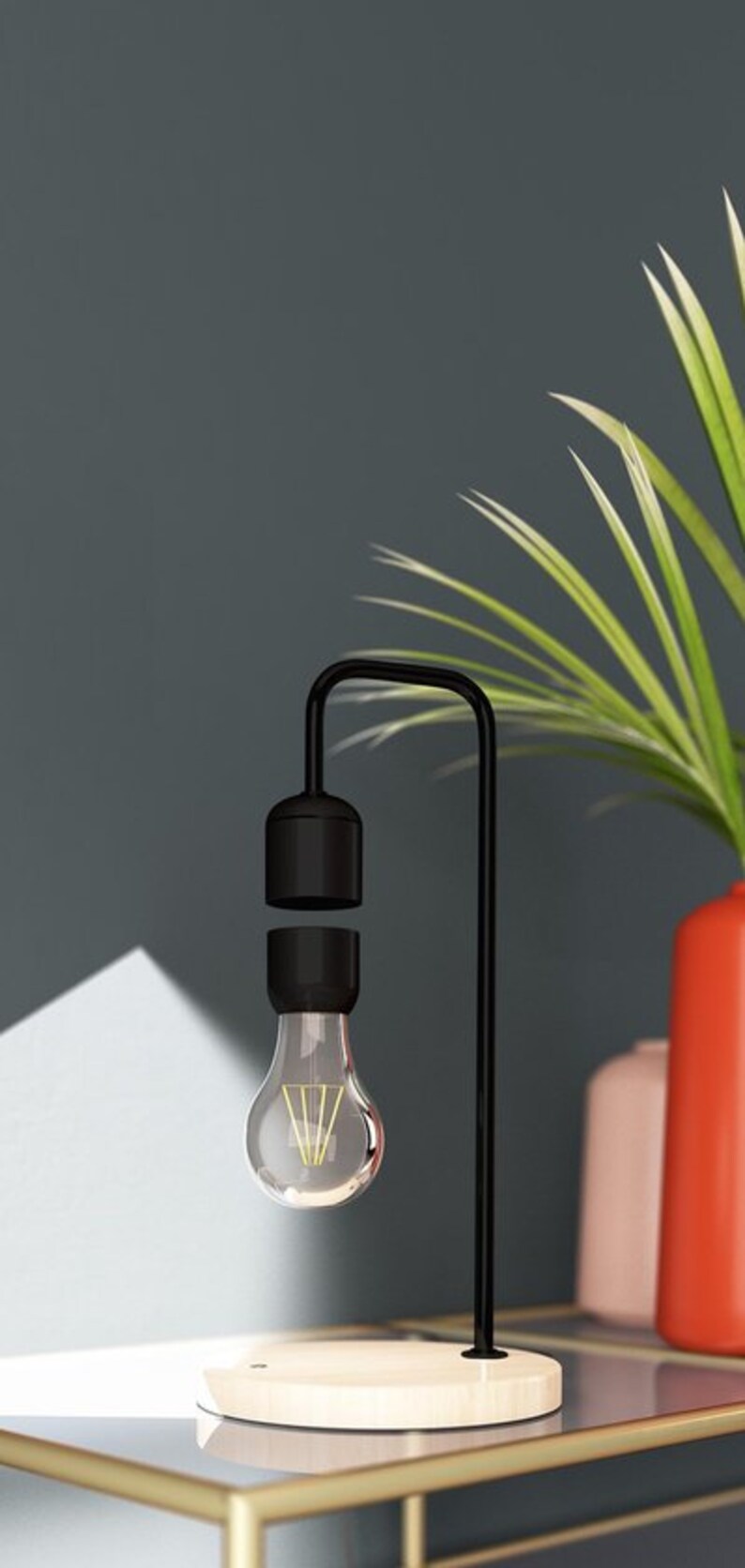 Celestial Glow: Levitating Light Revolutionary Magnetic Table Lamp ...