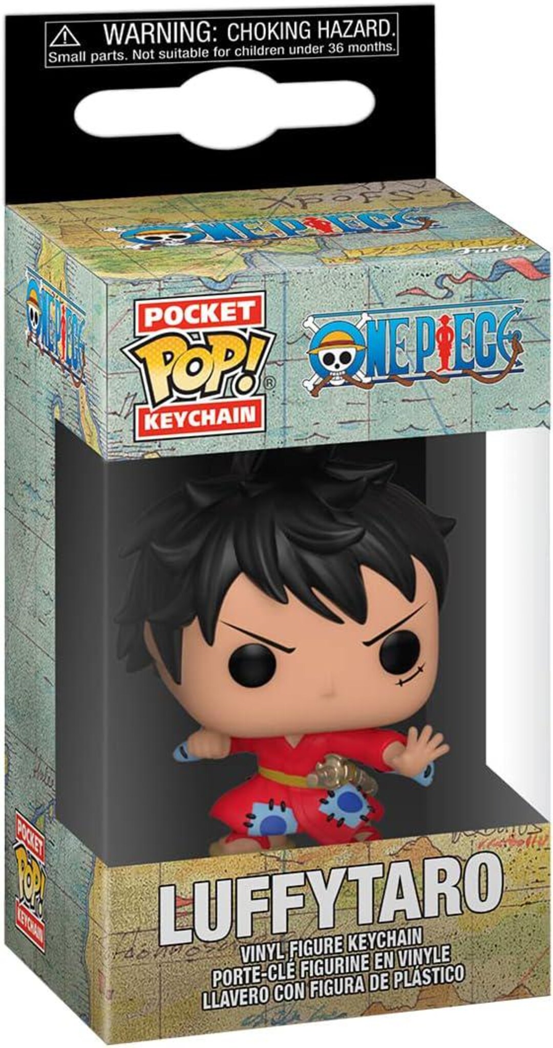 Luffy Taro - One Piece Funko Pop! Keychain | Mini Vinyl Figure ...