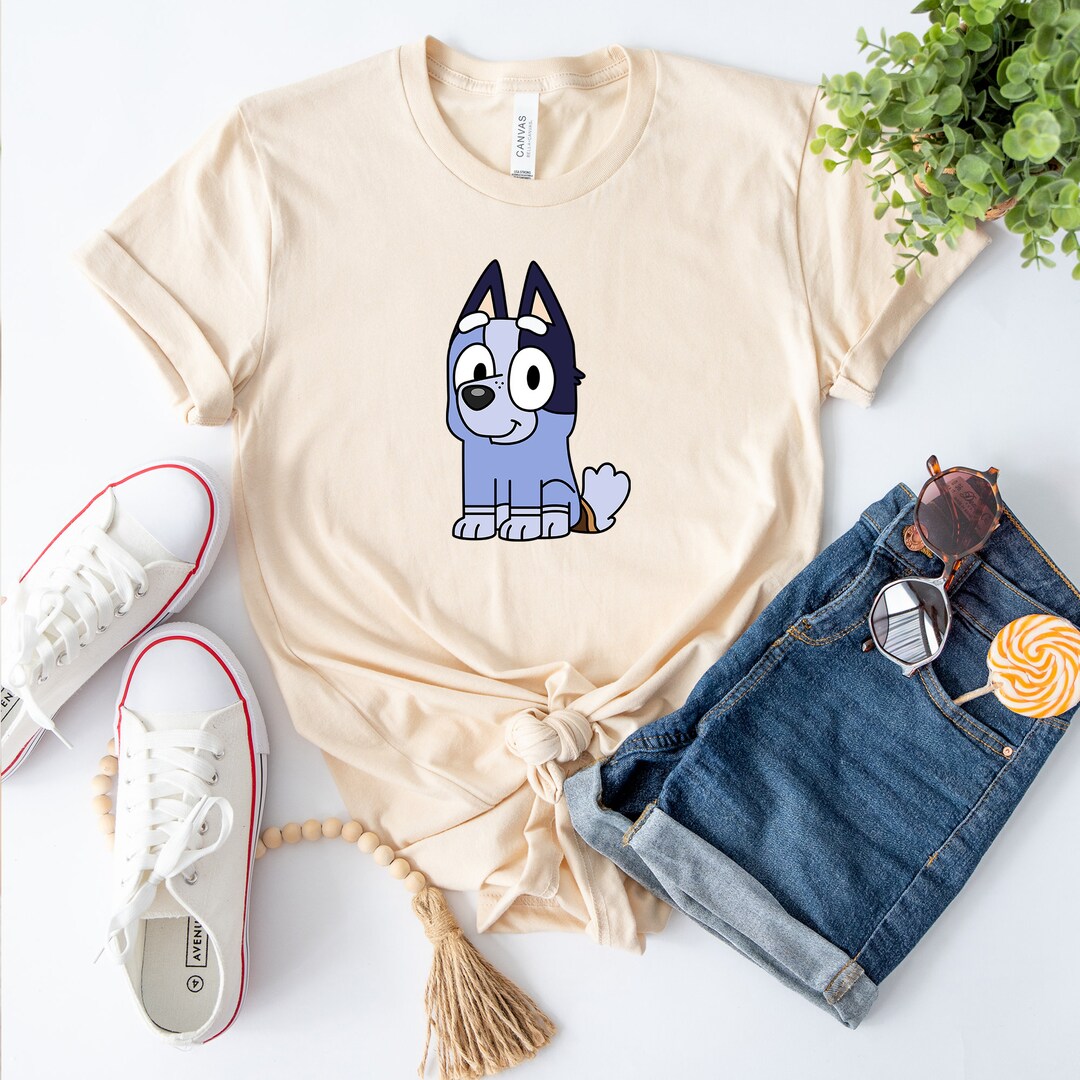 Bluey Cousin Socks Shirt Bluey Friend Shirt Bluey Cartoon - Etsy