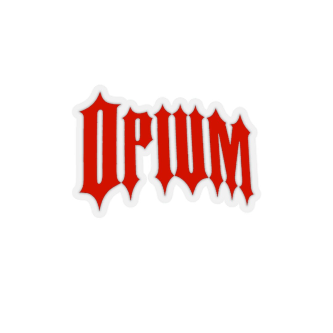 Opium Stickers Playboi Carti Ken Carson Destroy Lonely - Etsy