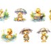 Watercolor Duckling Clipart Bundle | Duckling PNG | Duckling Digital ...