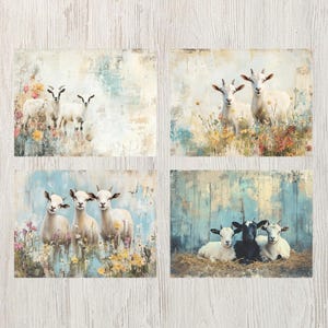 Goat Junk Journal Papers Kit Animal Ephemera Printable Download Mixed ...