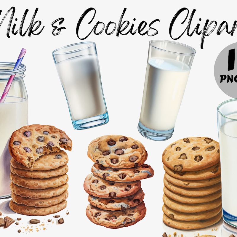 Cookies Clipart - Etsy