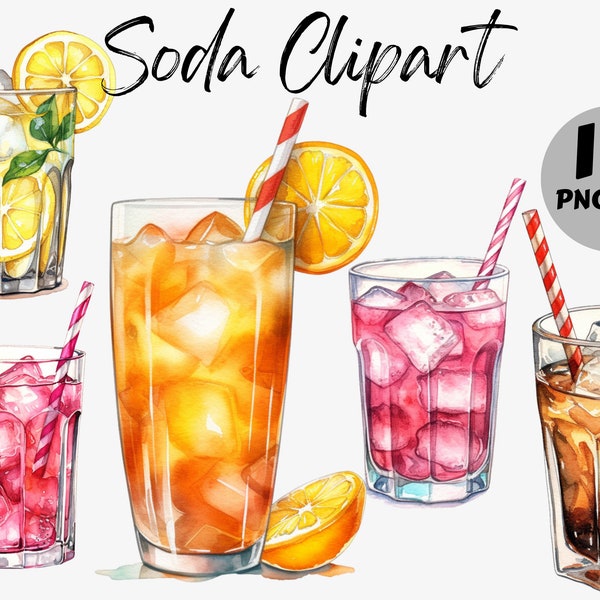 Dirty Soda Clipart - Etsy