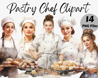 INSTANT Download. Baking Girl Clip Art. Cb_4. Baking Girl Clip - Etsy