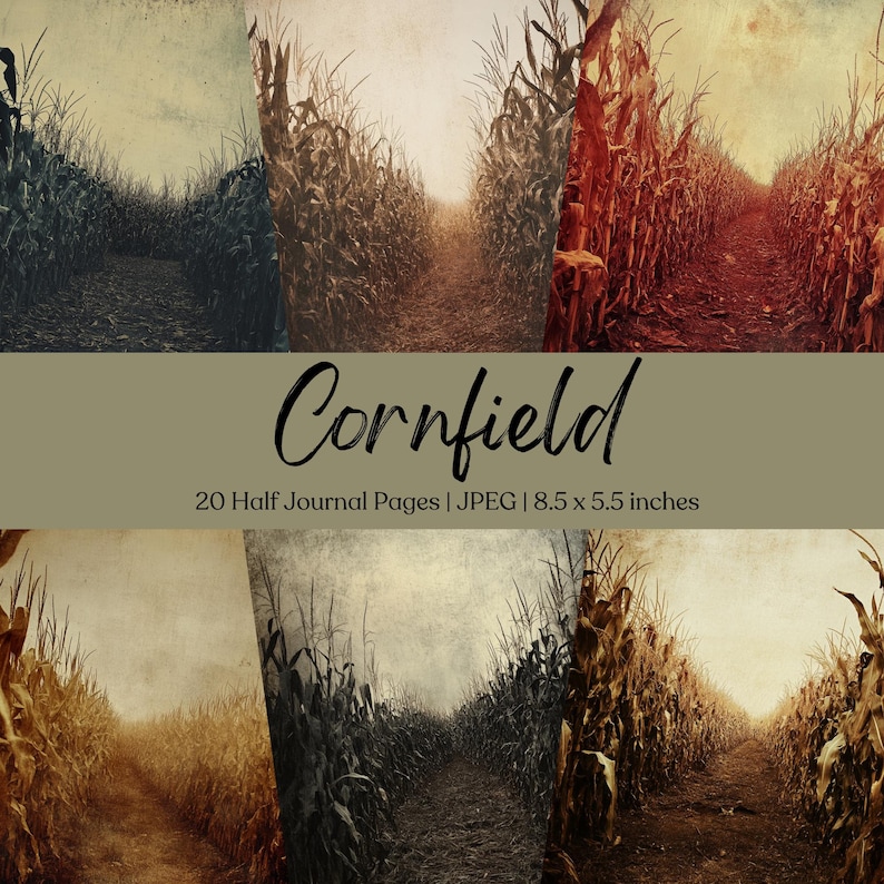 Halloween Junk Journal Pages Digital Scrapbook Paper Kit Spooky Printable Gothic Vintage ...