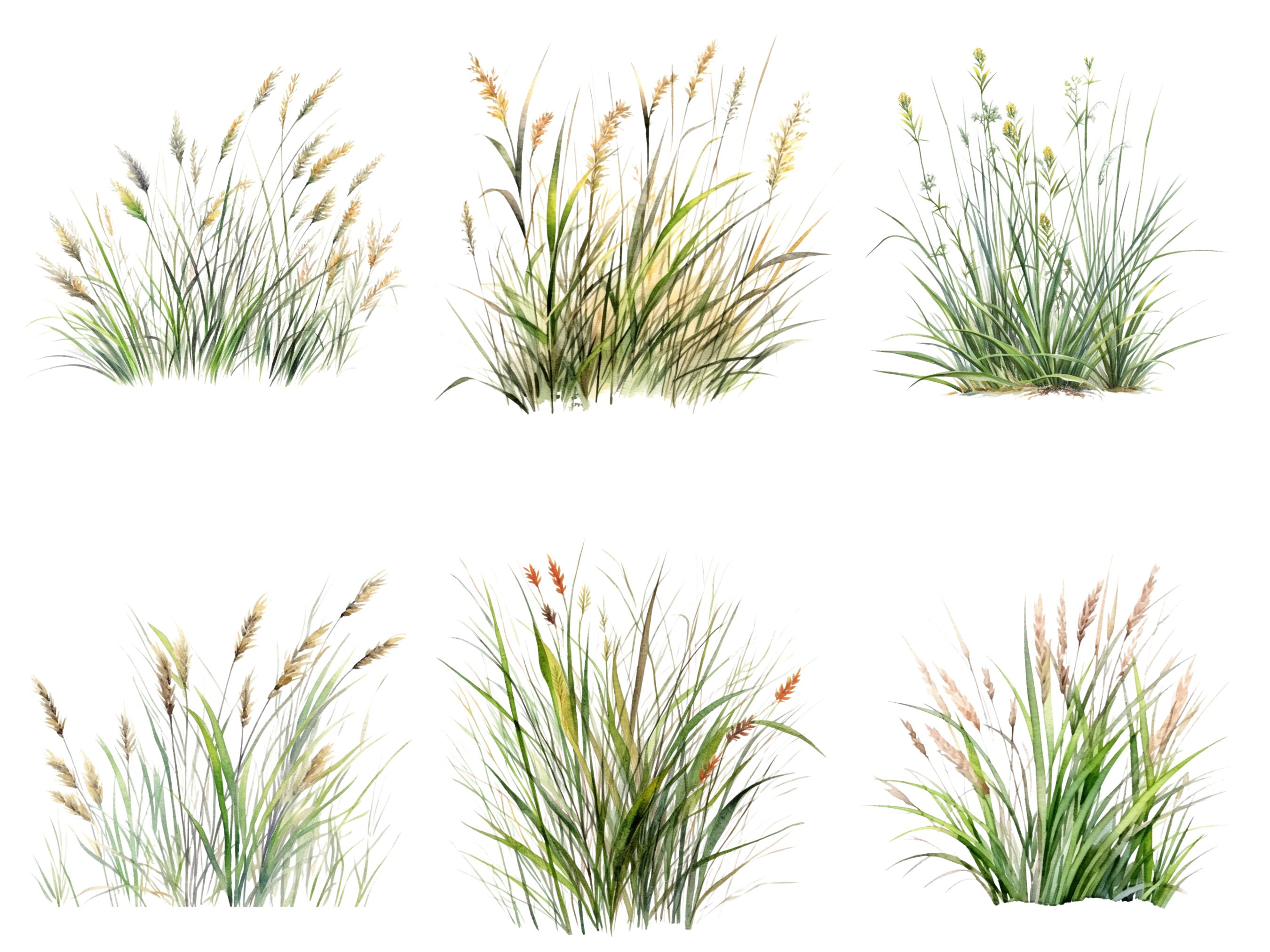Grass Clipart Bundle Grass Sublimation Green Meadow Graphics Grass PNG ...