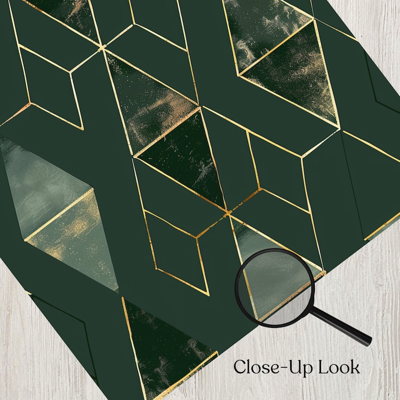Green and Gold Printable Digital Paper Pack | Pattern Background | Card ...