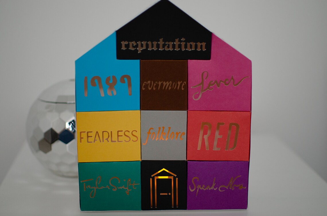 Taylor Swift Eras House Svg - Digital Design - Cut File for Cricut - Etsy