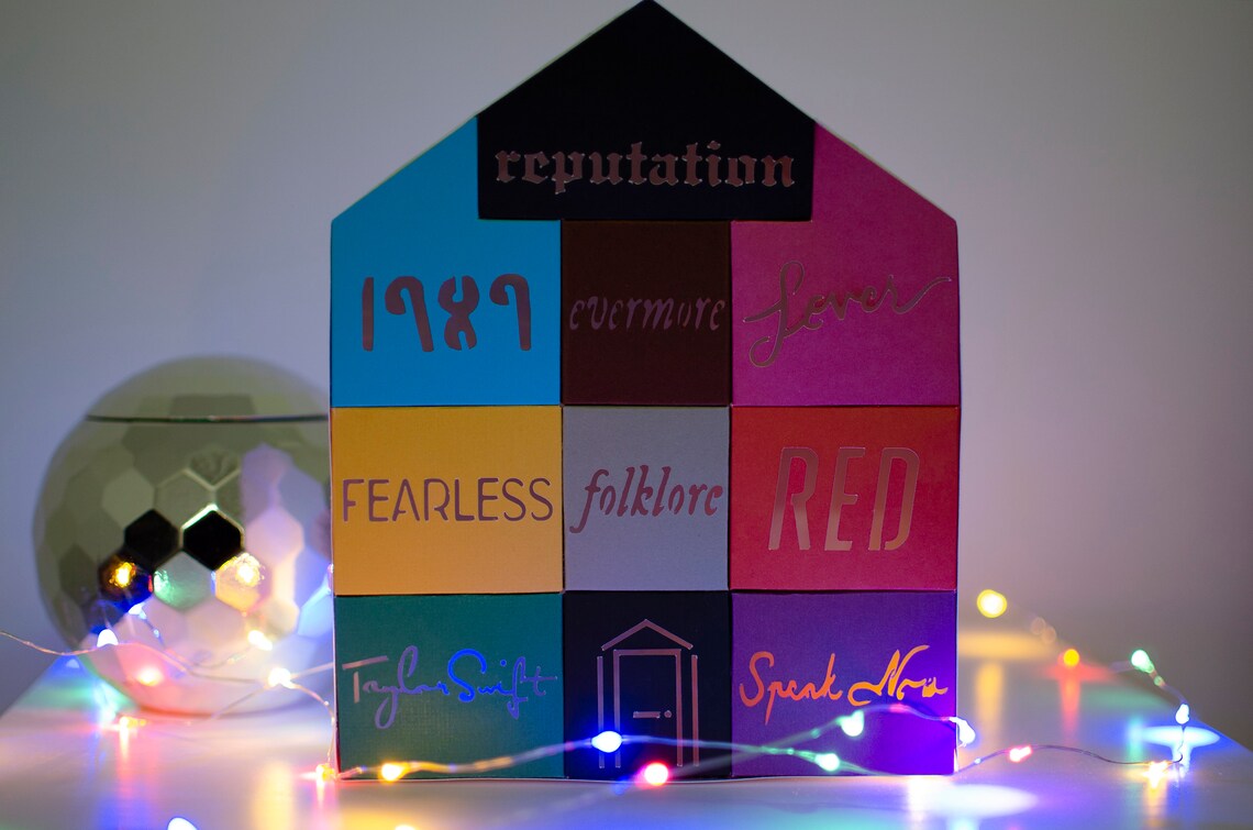 Taylor Swift Eras House Svg - Digital Design - Cut File for Cricut - Etsy