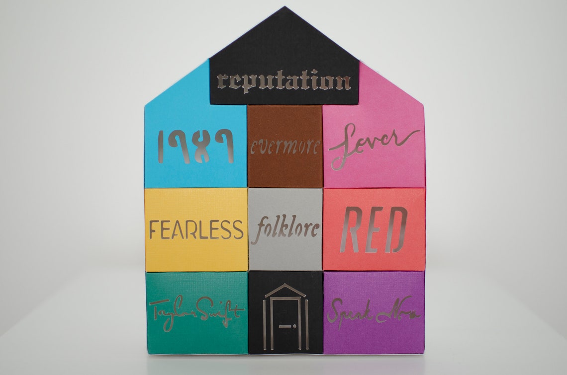 Taylor Swift Eras House Svg - Digital Design - Cut File for Cricut - Etsy
