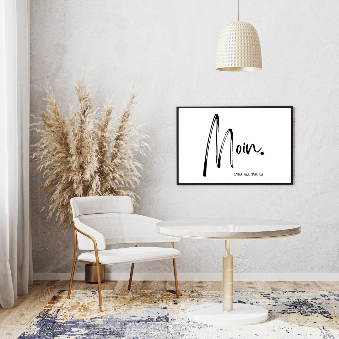 Personalized Poster Moin Couple Wedding Family Birthday Anniversary ...