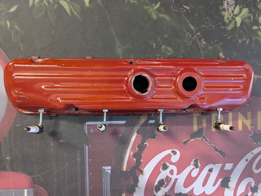 Red Valve Cover Key/hat Hanger - Etsy