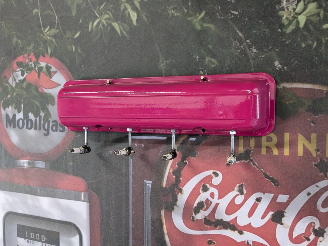 Magenta Chevrolet Valve Cover Key/hat Hanger - Etsy