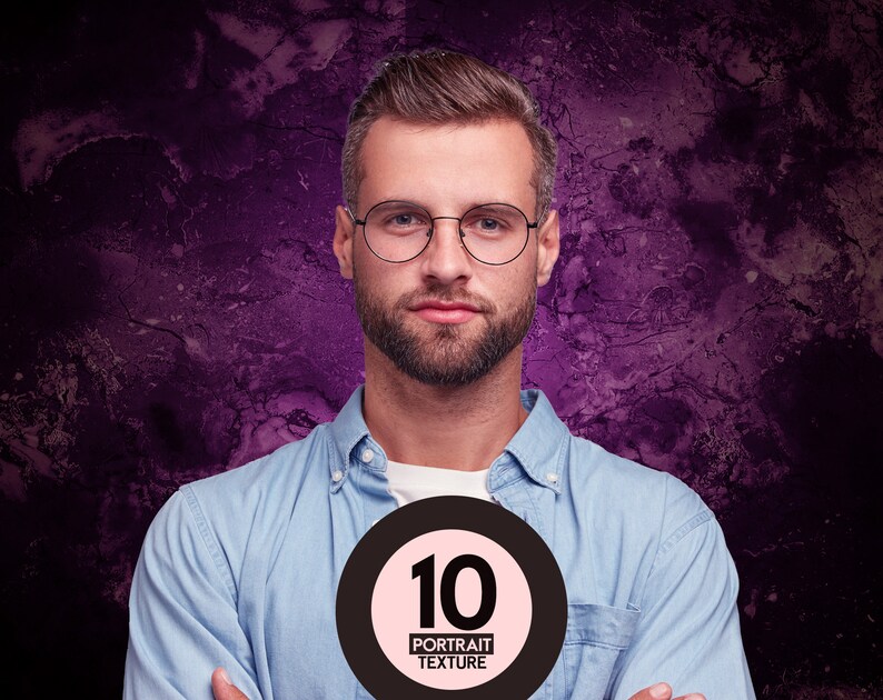 10 Portrait Texture for Photoshop Overlays, Background for ...
