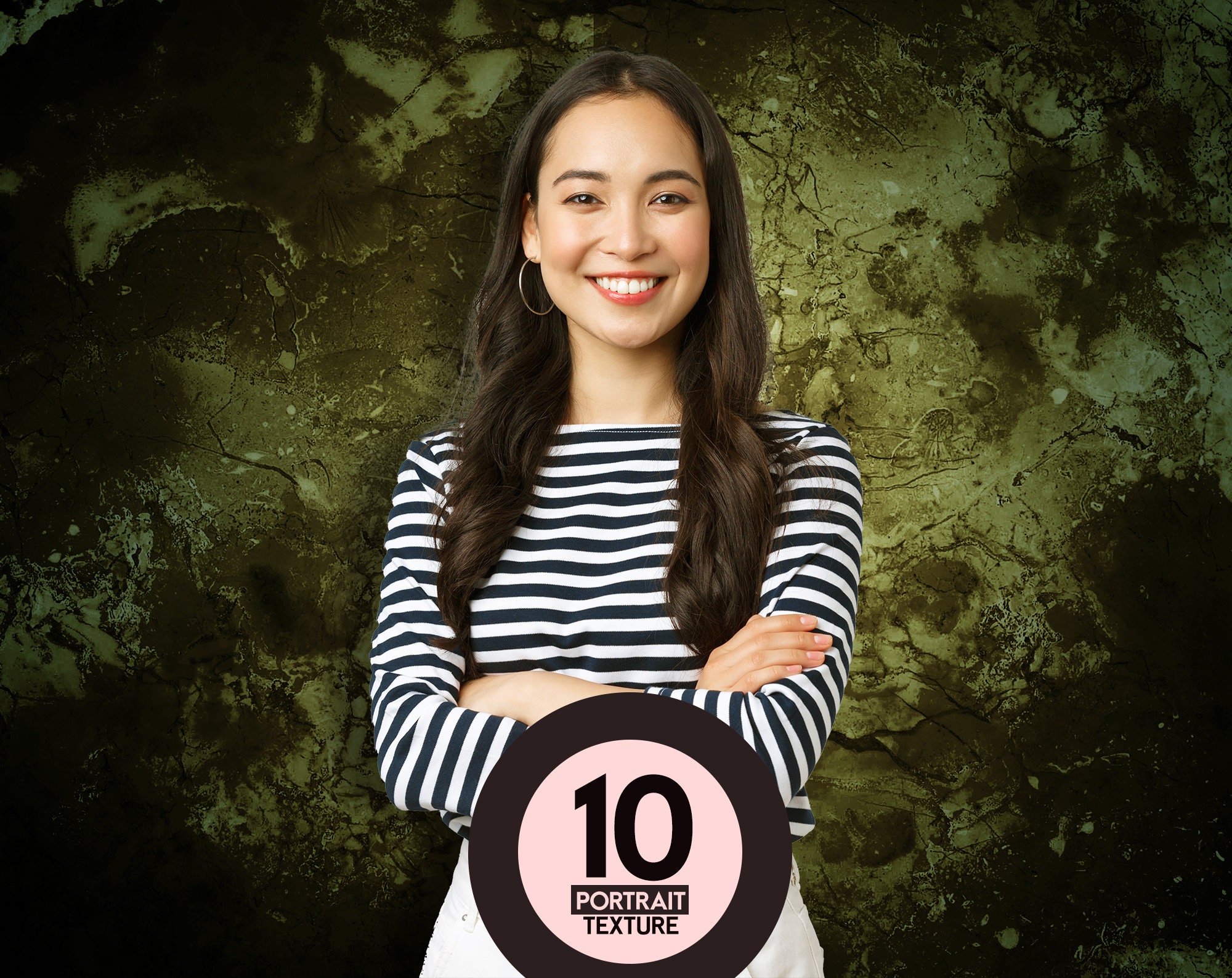 10 Portrait Texture for Photoshop Overlays, Background for ...