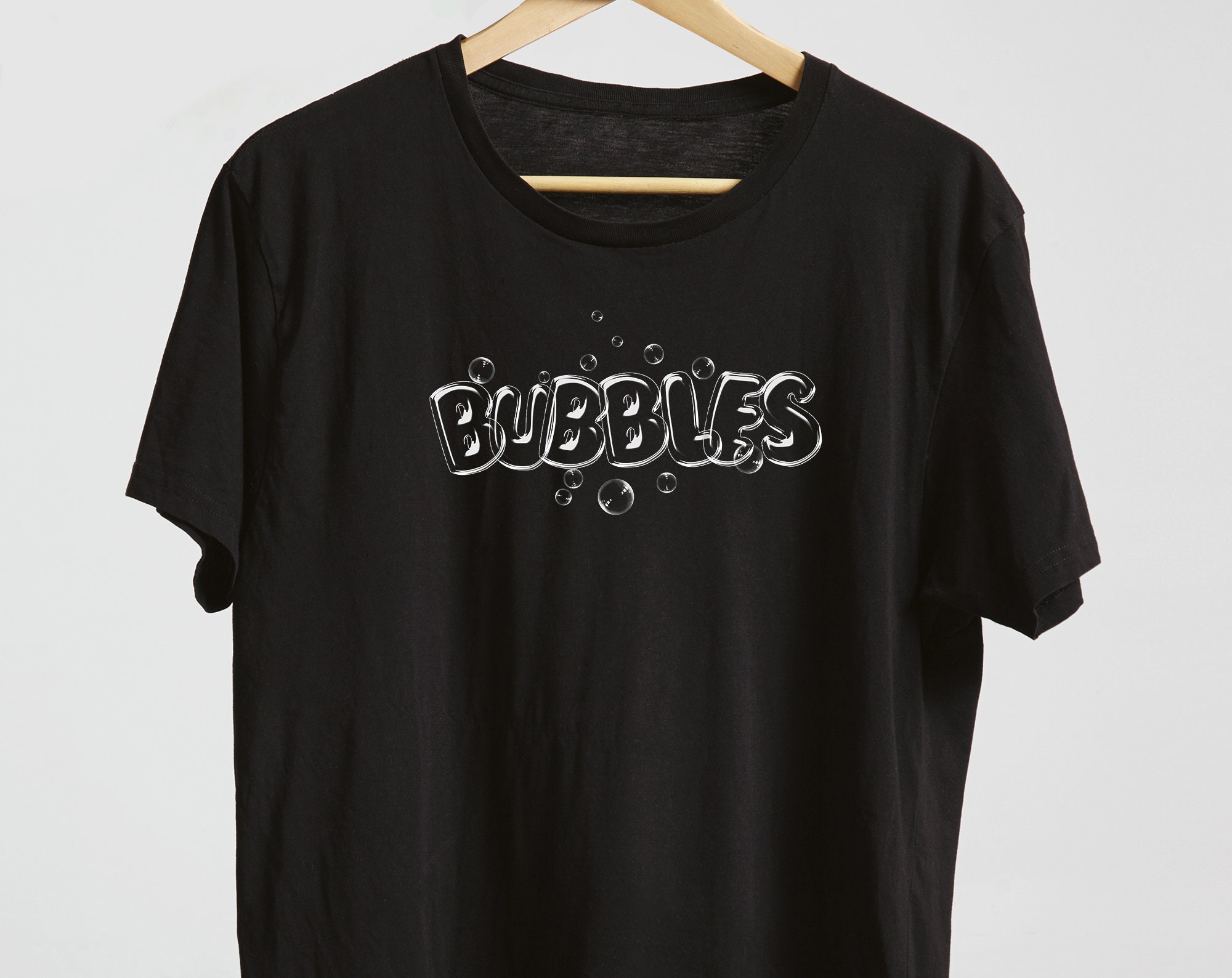 Bubbles T-shirt Design - Printable T-shirt Design - Bubbles Kids T ...