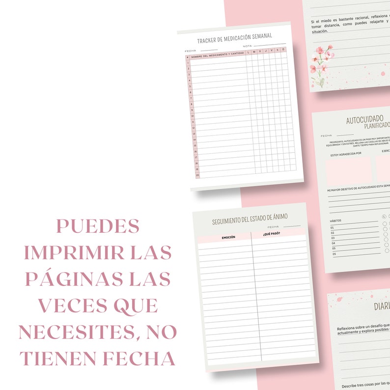 Diary of Anxiety and Depression in Spanish. Mental Health Journal ...