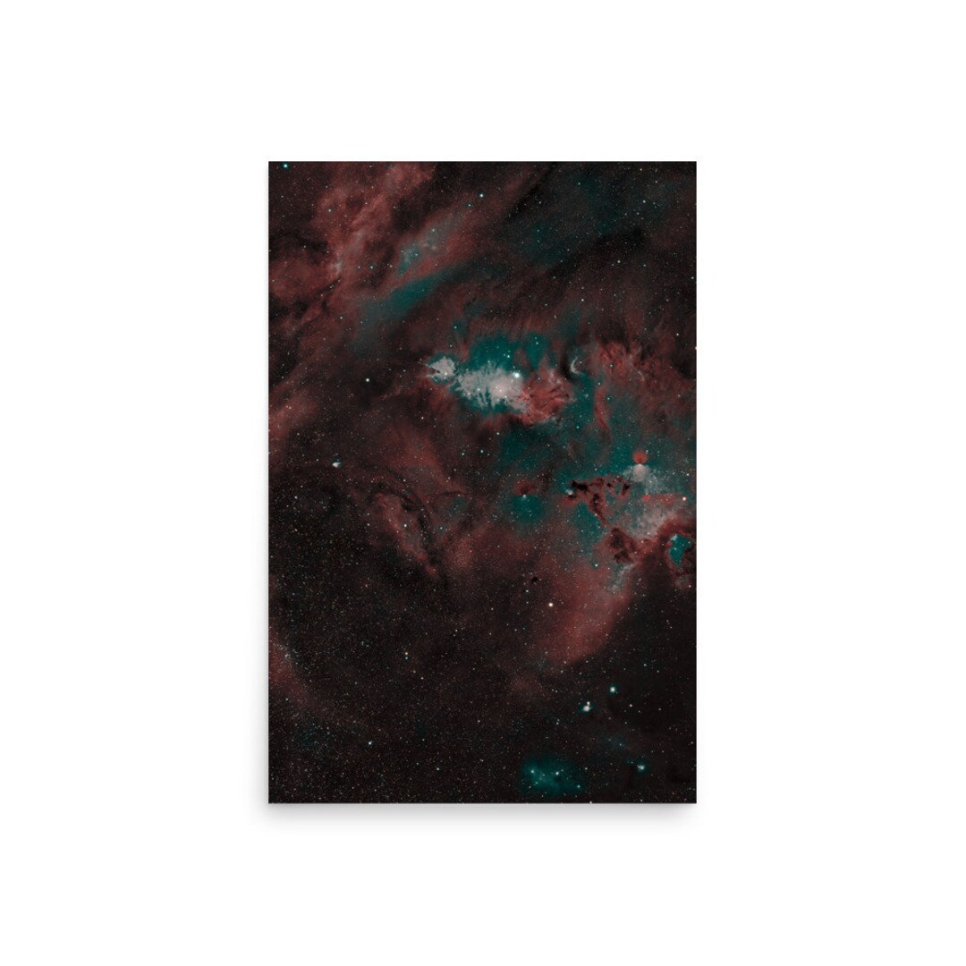 Christmas Tree Cluster Poster - Etsy