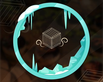 Green Slime Border, Frame for Digital Tokens. Use Them on Your Favorite ...