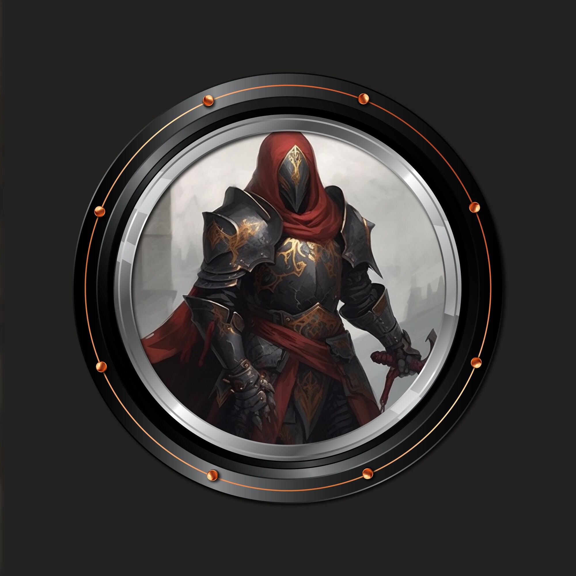 Clean Armor Token Border, Frame for Digital Tokens. Use Them on Your ...