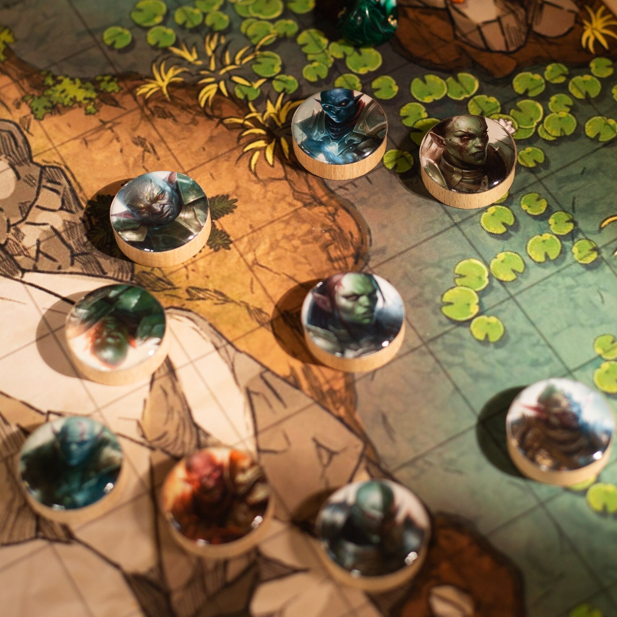 10 tokens Orcs TTRPG para Dnd Pathfinder o cualquier juego - Etsy México