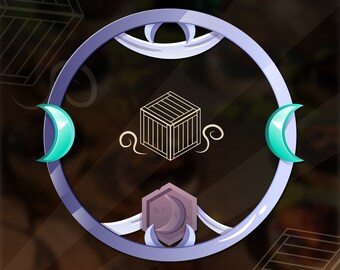 DND Profile Token Frame 10 Colors. Prehistoric Fossil for - Etsy