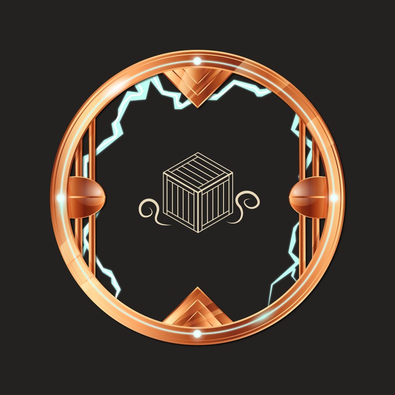Tesla Token Border, Frame for Digital Tokens. Use Them on Your Favorite ...