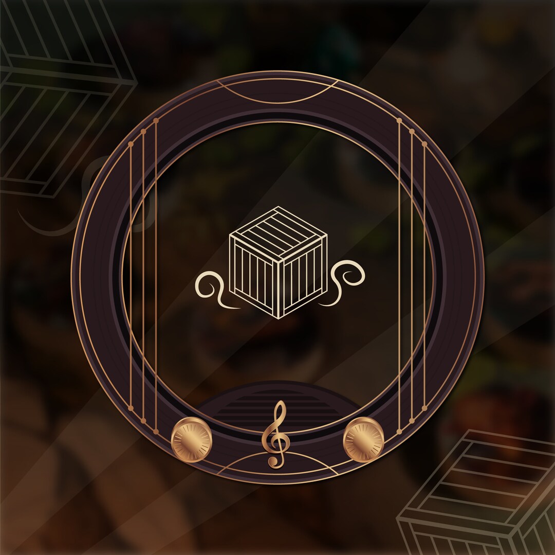 Retro Radio, Frame for Digital Tokens. Use Them on Your Favorite VTT ...