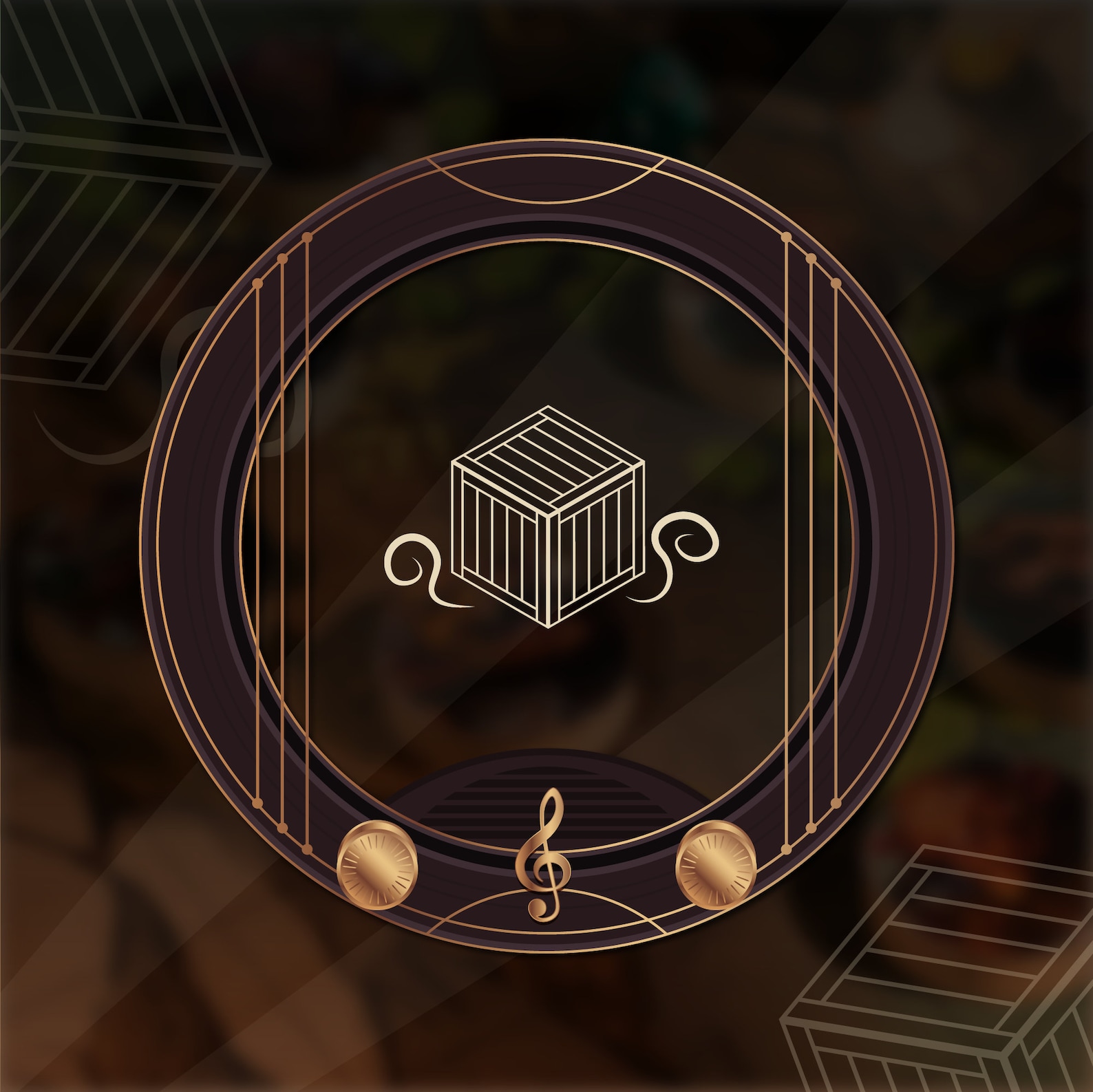 Retro Radio, Frame for Digital Tokens. Use Them on Your Favorite VTT ...