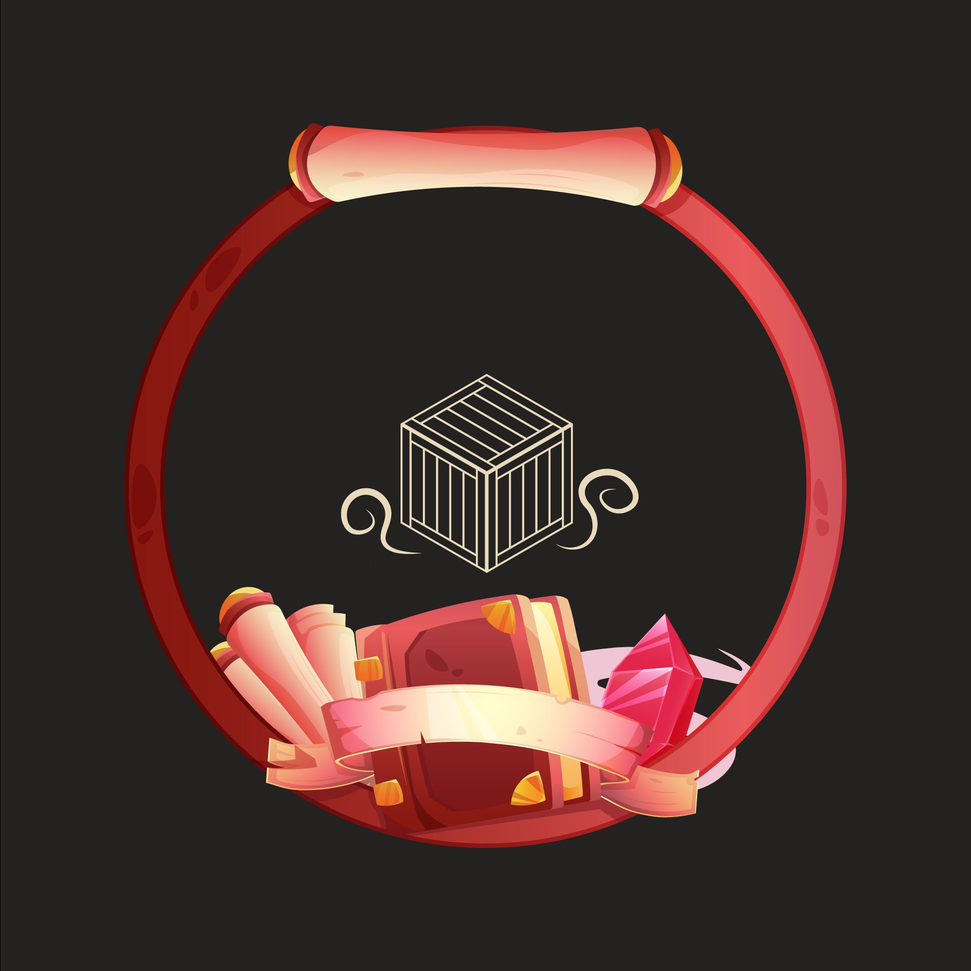 Bookworm Token Border Frame For Digital Tokens Use Them On Your Favorite Vtt Roll20 Fantasy