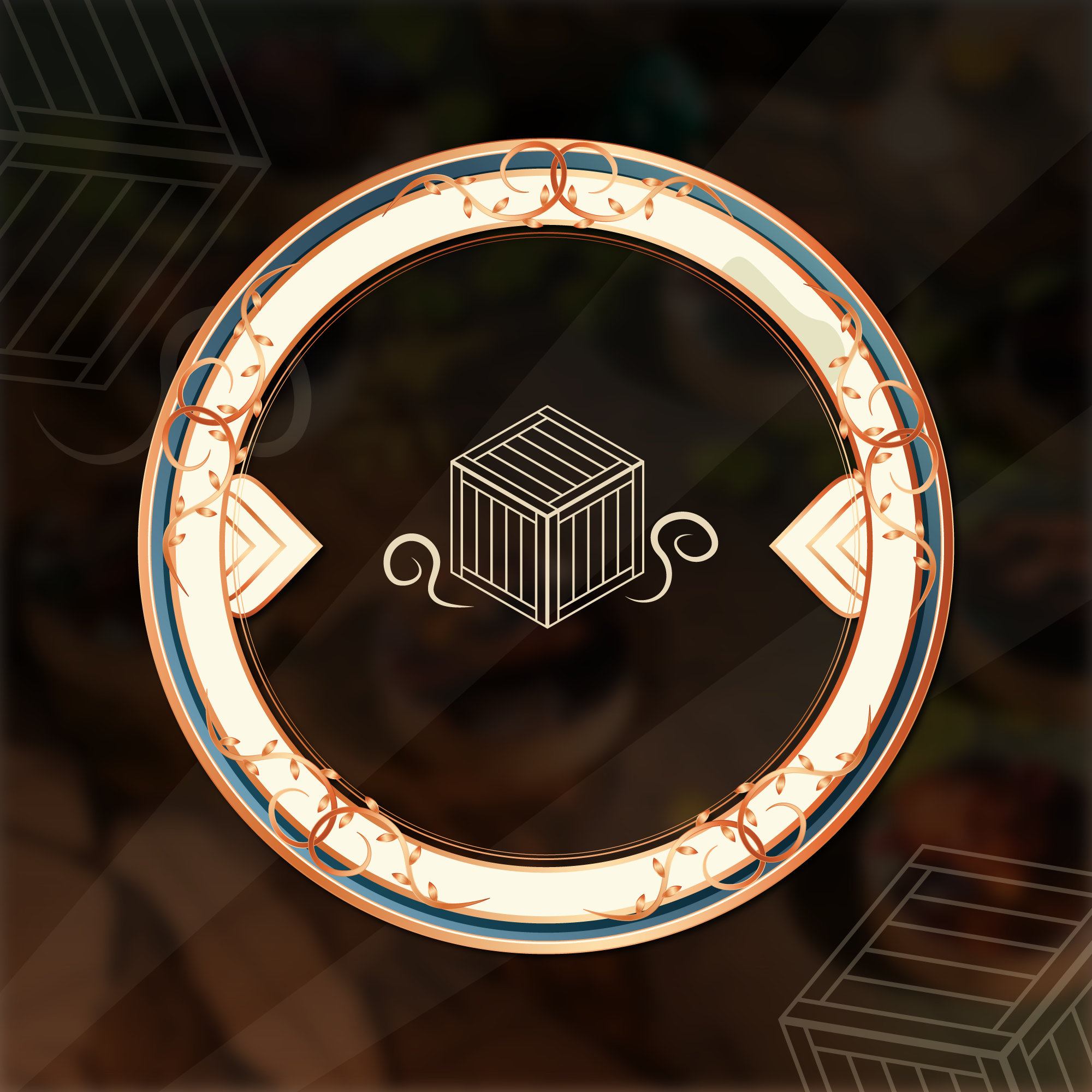 Astral Guard Vines, Frame for Digital Tokens. Use Them on Your Favorite ...