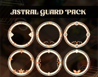 Art Deco Pack Token Border, Frame for Digital Tokens. Use Them on Your ...