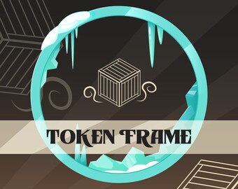 Necro Token Border Frame for Digital Tokens. Use Them on Your - Etsy